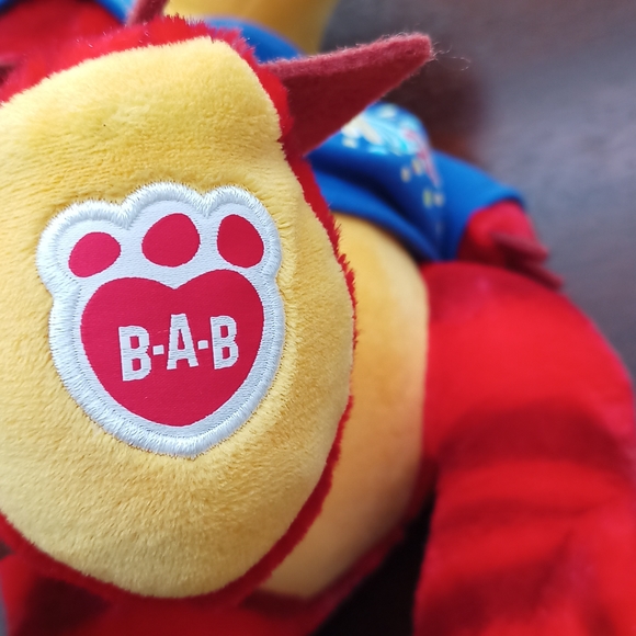 Build-A-Bear | Toys | Build A Bear Dino Soundsshirt Red Raptor Toy ...